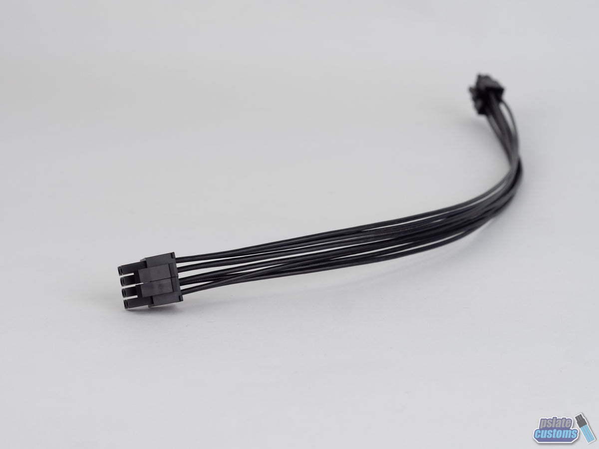 XTIA Xproto 8 (4+4) Pin CPU/EPS Unsleeved Custom Cable – Clack Attack