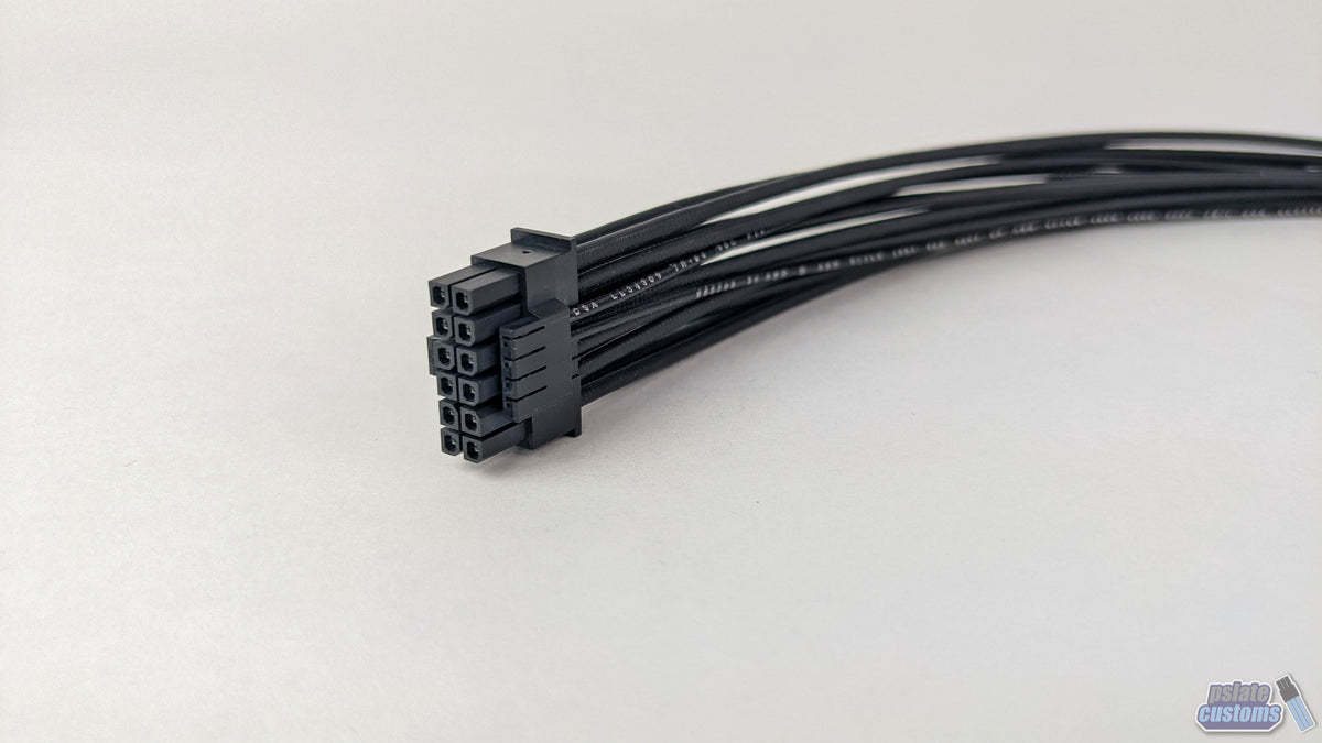 12VHPWR PCIE Unsleeved Custom Cable - Choose Your Length – Clack Attack