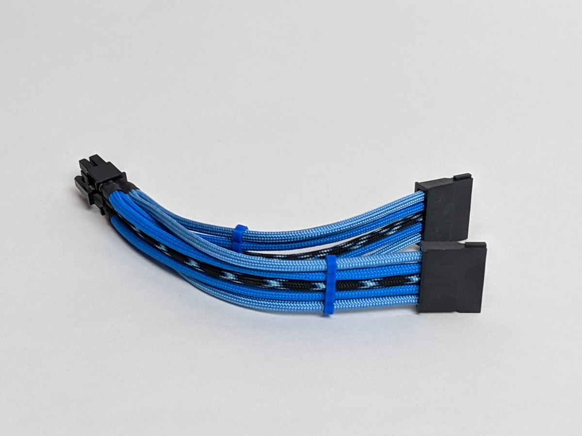 Sliger SM550/SM560/SM570/SM580 Dual SATA Power Paracord Custom Sleeved ...