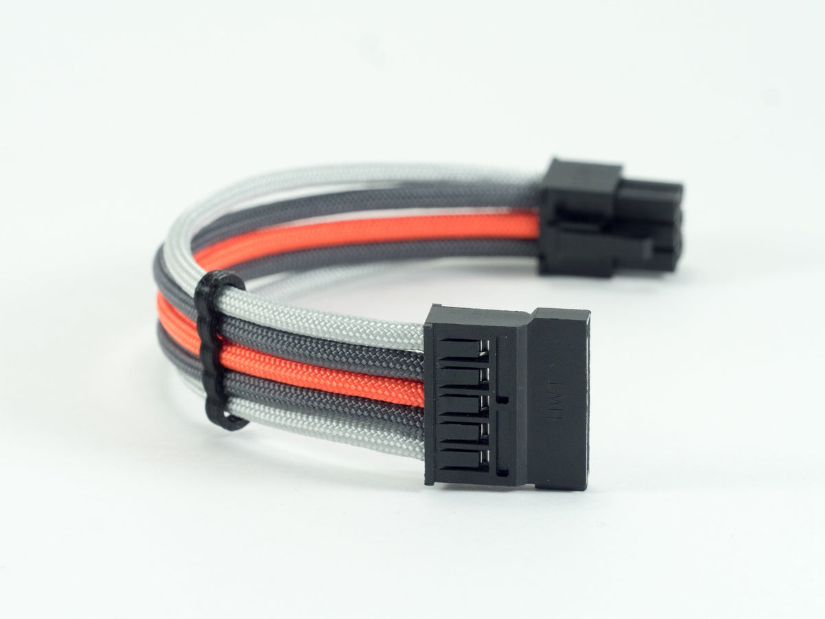 FormD T1 SATA Power Paracord Custom Sleeved Cable – Clack Attack