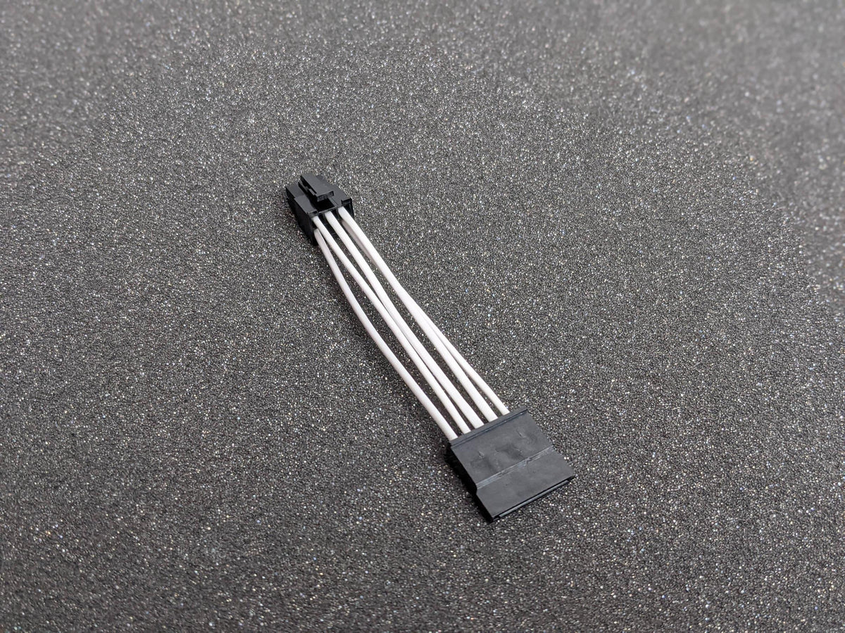 FormD T1 SATA Power Unsleeved Custom Cable – Clack Attack